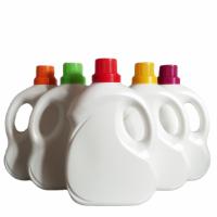 China Reusable Liquid Empty Laundry Detergent Bottles Package 4000ml Dia120-180mm for sale