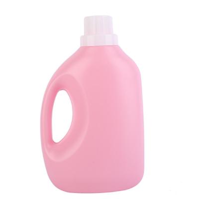 China Pink Liquid Laundry Detergent Container HDPE Empty Tide Bottles 5L for sale
