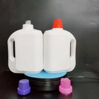 China White 3000ml Empty Washing Up Liquid Bottles HDPE Detergent Containers Recyclable for sale