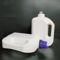 China White 3000ml Empty Washing Up Liquid Bottles HDPE Detergent Containers Recyclable for sale