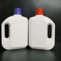 China White 3000ml Empty Washing Up Liquid Bottles HDPE Detergent Containers Recyclable for sale