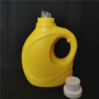 China HDPE Plastic Laundry Detergent Bottles Recyclable 4L Empty Container for sale
