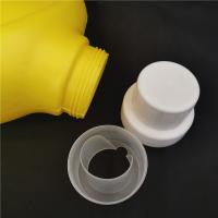 China HDPE Plastic Laundry Detergent Bottles Recyclable 4L Empty Container for sale