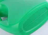 China 2000ml Green Empty Laundry Detergent Bottles Containers 1MM thick for sale
