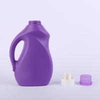 China Plastic HDPE Customized Liquid Empty Laundry Detergent Bottles Jugs 2 Liters for sale