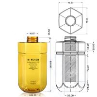 China 1000ml Empty Lotion Pump Bottles Recycled Shampoo And Conditioner Containers SGS for sale