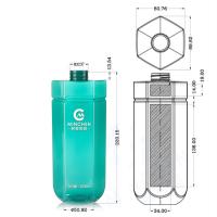 China 1000ml Empty Lotion Pump Bottles Recycled Shampoo And Conditioner Containers SGS for sale