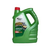 China 4L Green Engine Oil Empty Bottle Plastic Diesel Oil Container Customized 5mm Thick for sale