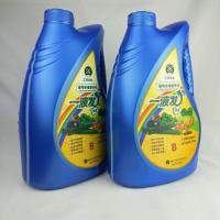 China Customized 4 Liters Recyclable Car Engine Oil Empty Bottle Plant Nutrition Container for sale