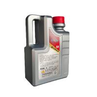 China 2L Grey HDPE Plastic Engine Oil Canister Large Capacity Engine Coolant Bottle for sale