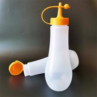 China 240ml Plastic Squeeze Bottles 8 Oz Condiment Dispenser Empty Plastic Sauce Bottles SGS for sale