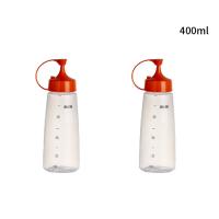 China Bulk Plastic Squeeze Bottles Salad Ketchup Sauce 500ml Squeeze Bottle With Flip Top Cap for sale