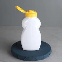 China Customized Clear Plastic Squeeze Bottles Reusable Small Honey Jugs 110ml for sale