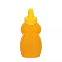 China Customized Clear Plastic Squeeze Bottles Reusable Small Honey Jugs 110ml for sale