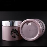 China Shatterproof Cylinder Round Plastic Canisters Empty Cosmetic Containers 80ml for sale