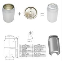 China 250 Ml Drink Package Empty Aluminum Cans For Beverage for sale