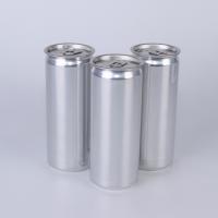 China Slim Empty 330 ml Soda Beverage Cans Custom Logo Aluminum Soft Drinks Cans for sale