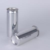 China Slim Empty 330 ml Soda Beverage Cans Custom Logo Aluminum Soft Drinks Cans for sale
