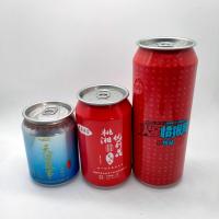 China Custom Logo Standar 330 Ml Aluminum Beverage Cans Soda Water Cans For Drinks for sale