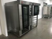 China Steam Bakery Convection Oven Rotary Oven Five Trays 40X60cm Danish Croissant Bread And Pastry Oven 9.5Kw for sale