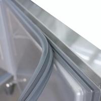 China 30 Trays 220v Commercial Upright Freezer Stainless Steel Upright Chiller 4 Door for sale