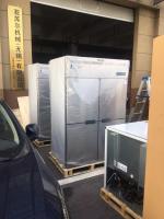 China 30 Trays 220v Commercial Upright Freezer Stainless Steel Upright Chiller 4 Door for sale