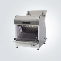 China 180w Table Top Bread Slicer Machine Gravity Feed 12mm Bread Slicing Equipment for sale