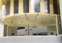 China 36 Part Bakery Dough Divider Rounder Machine 30-100g Bun 0.2kw Simple Operation With Stainless Dough Pans for sale
