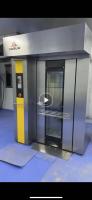 China Yasur Electric Rotary Rack Oven Double Rack 36 Trays 18X26