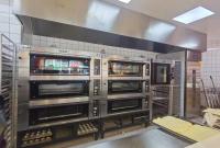 China 40x60 Asian Bakery Deck Oven 9 Tray 3 Deck Gas Oven For Bread for sale