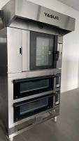 China Yasur Hot Air Conventional Gas Oven Five US Trays 18