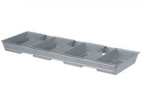 China Foodservice NSF Commercial 9'' Pullman Loaf Pan / 4 Strap 5-5/8 By 3-1/8-Inch Bread Pan Set for sale