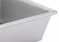 China 8x12 Square Aluminium Baking Tray NSF Fluted Aluminium Rectangular Baking Tray for sale