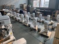 China Melt Driven 40l Planetary Floor Mixer Free Standing Three Speed 1.13kw Motor for sale