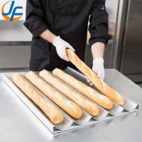 China 600x400 Aluminium Baking Tray 800X600 18X26 Inch Baguette Bread Baking Tray Commercial Nonstick for sale