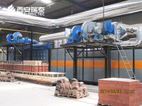 China Brick Making Machinery Electric Clay Brick Oven Coal Burner for sale
