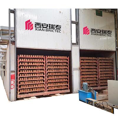 China Clay Brick Plant Cost with Chamber Dryer and Gas Tunnel Oven for sale