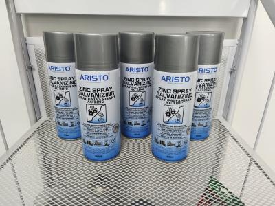 China 400ml Anti Rust Zinc Spray Galvanizing Coating Acrylic Spray Paint for sale