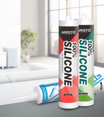 China 10-12 Months Shelf Life Neutral Cure Silicone Sealant with Adhesion to Plastic and Temperature Resistance -50°C to 250°C for sale
