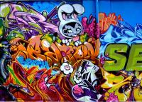 China High Capacity 400ml Graffiti Spray Paint Weather Resistanct Smooth Surface for sale