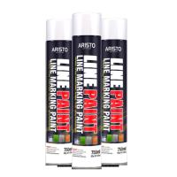 China Aristo 750ml Line Marker Paint Aerosol Can Line Marking Spray Paint For Road for sale