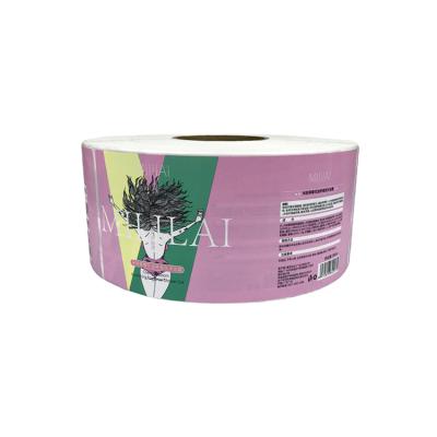 China Waterproof Beauty Care Cosmetic Products Bottle Labels Roll Logo Bath Body Care Custom Label Printing Shampoo Label Sticker Waterproof for sale