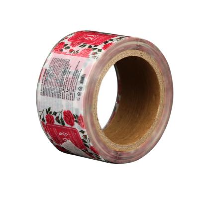 China Custom Waterproof Self Adhesive Waterproof Sticker Juice Drink Bottle Labels Wine Food Package for sale
