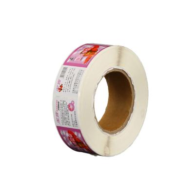 China Custom Plastic Bottle Waterproof Logo Label Sticker Print , Private Cosmetic Waterproof Sticker Labels For Pet Lotion Bottle for sale