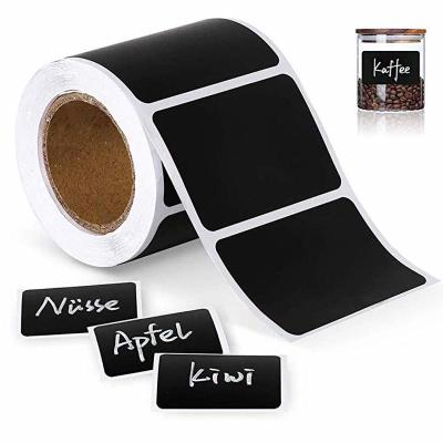China Glass Bottle Heat Sensitive Sticker Can Be Removed Blackboard Stickers PVC Graffiti Writing Teaching Sticker for sale