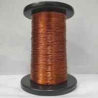 China Class H Self Bonding Enameled Copper Wire 0.19mm 200°C Polyesterimide Magnet Wire for sale