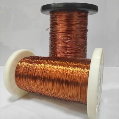 China Self Bonding Enameled Copper Magnet Wire 0.17mm 200C Thermal Class for Motor Winding for sale