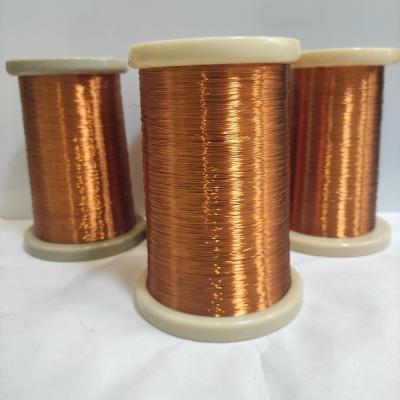 China IEC 0.13mm Copper Coated Magnet Wire Polyesterimide Hot Air Self Adhesive Earphone for sale