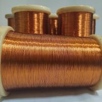 China Solvent Motor Winding Wire 0.23mm Class 220 Self Adhesive Copper Magnet Wire for sale