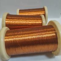 China Polyesterimide Coated Magnet Wire 0.24mm Enameled Self Bonding Copper Wire 220°C for sale
